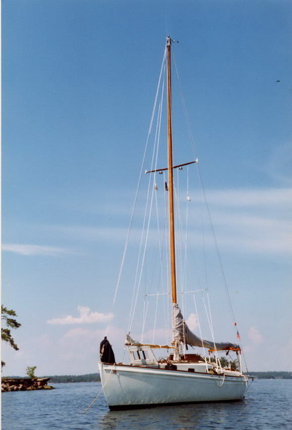 28 Feet 1936 Atkins Designed Center Cockpit Cutter Rig - 26926 ...