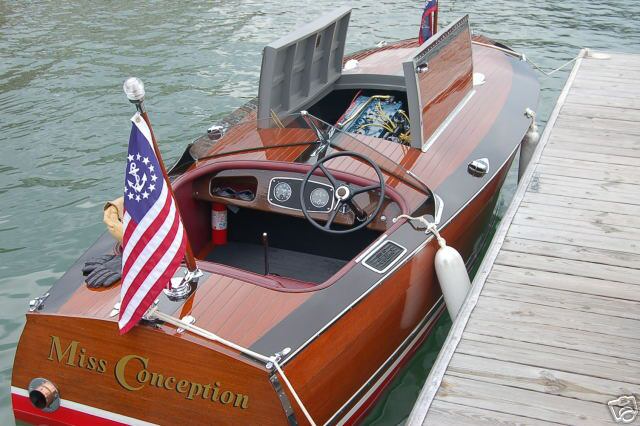 16'6 Feet 1935 Gar Wood Speedster Replica - 27419 | Antique Boat America