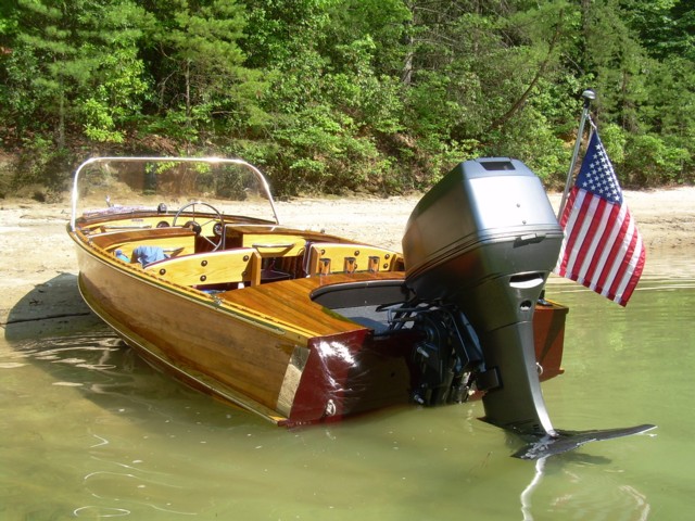 16 Feet 1996 Giesler French River Outboard - 27491 | Antique Boat America