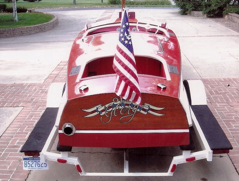 19 Feet 1948 Chris Chraft Red & White Racing Runabout - 29984 | Antique ...